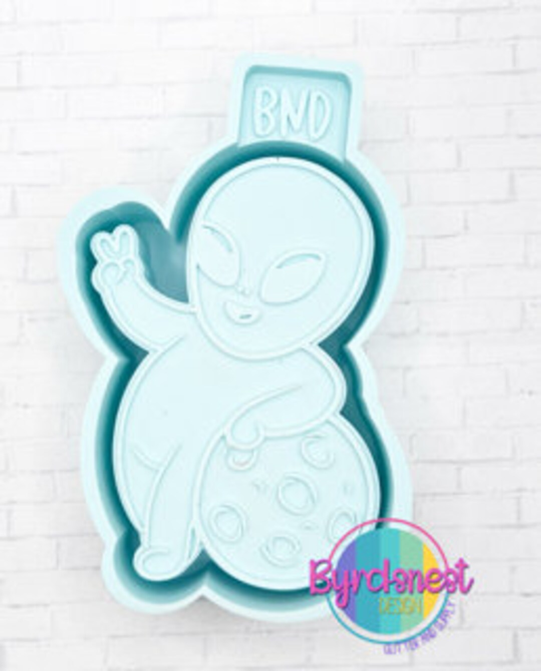 Bruce the Alien - Silicone Mold for Freshies, Candles, Aroma Beads ...