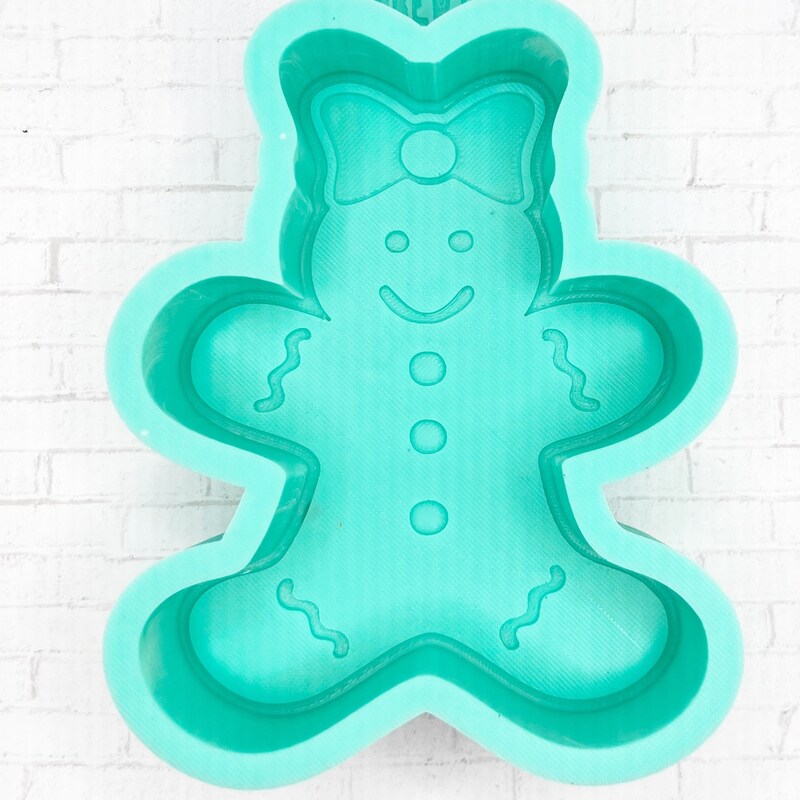 Gingerbread Man Mold - Etsy