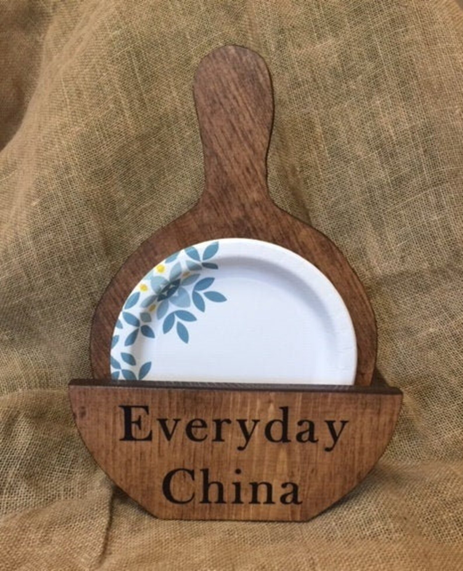 Paper Plate Holder - Etsy