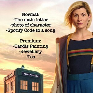 Doctor Who Character Letters - Etsy UK