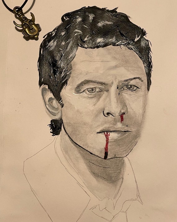 Misha Collins Drawing