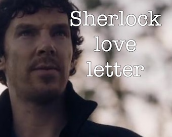 Sherlock Holmes Love Letter | Sherlock Merch| Sherlock - Etsy