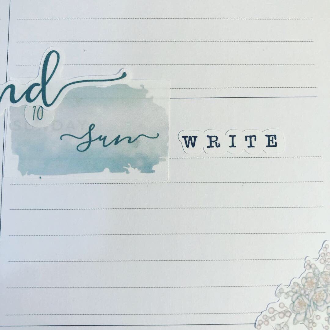 Writing Printable Stickers Bundle - Etsy