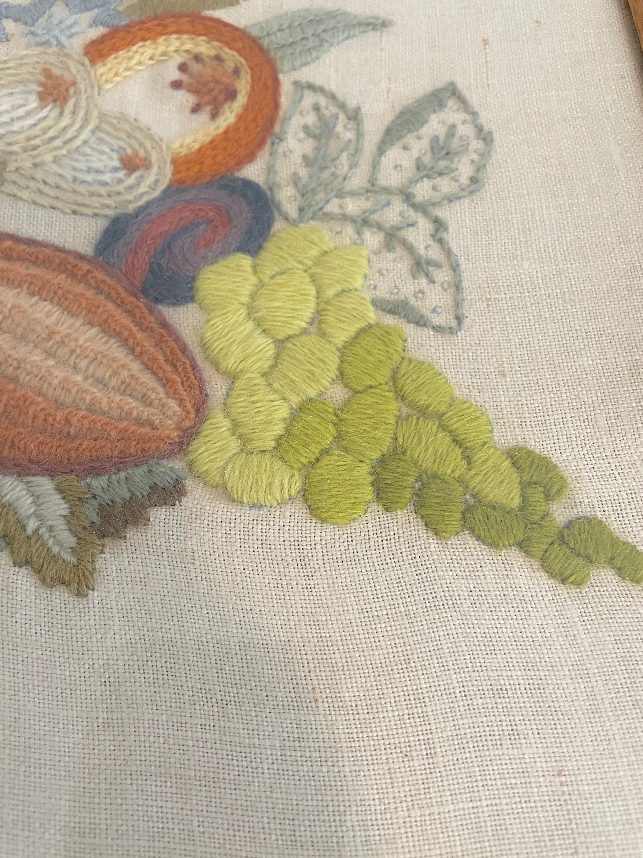 Vintage Crewel Vintage Embroidery Vintage Erica Wilson - Etsy