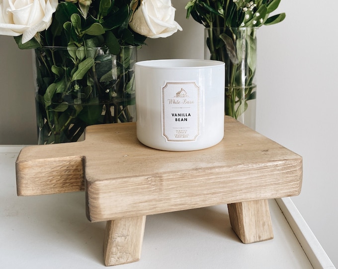 Dark Walnut Mini Display Stool Wooden Riser Wooden Decor - Etsy Canada