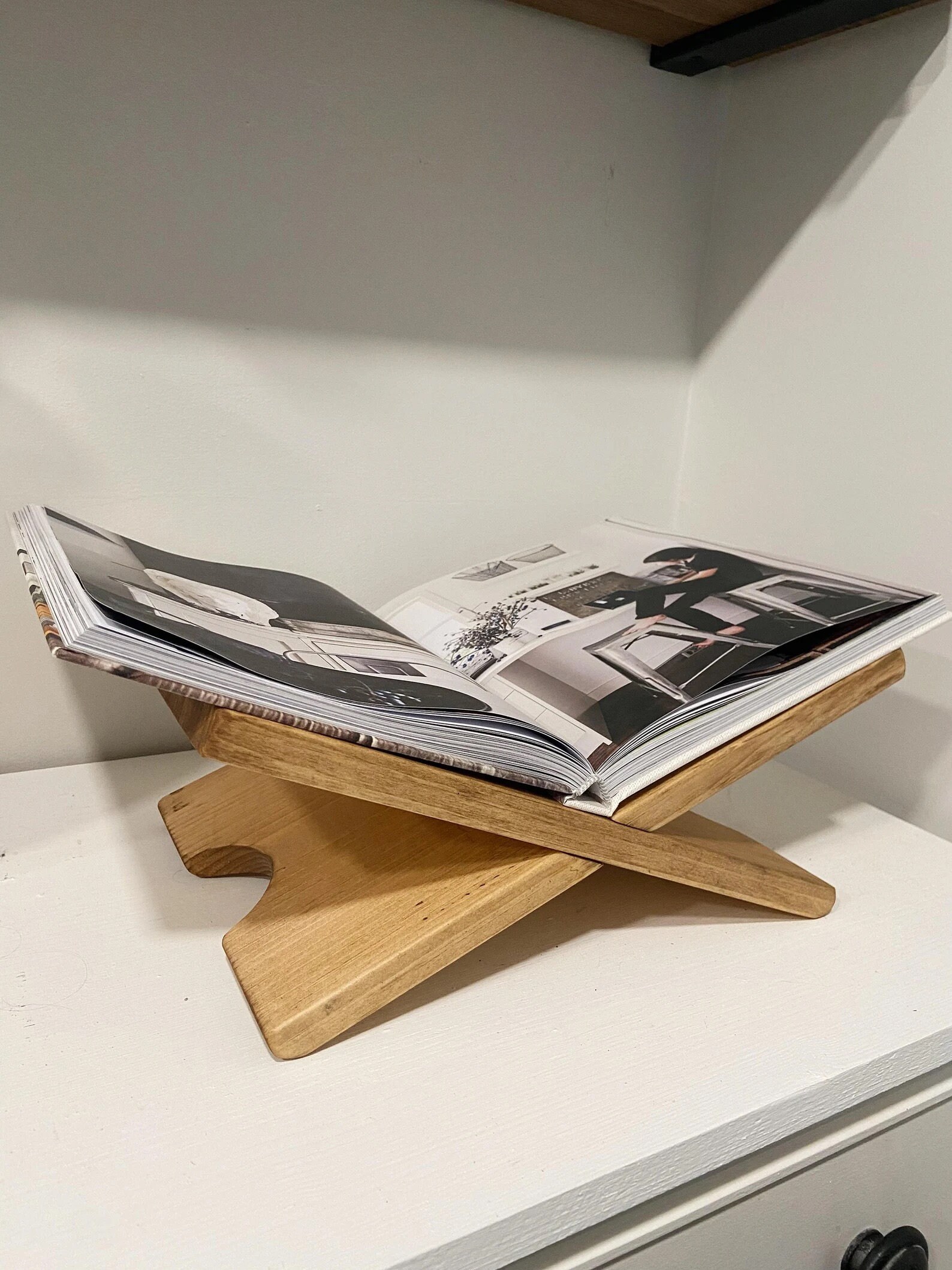 Buy Open Book Display Wood Book Display Wood Book Stand, 59% OFF