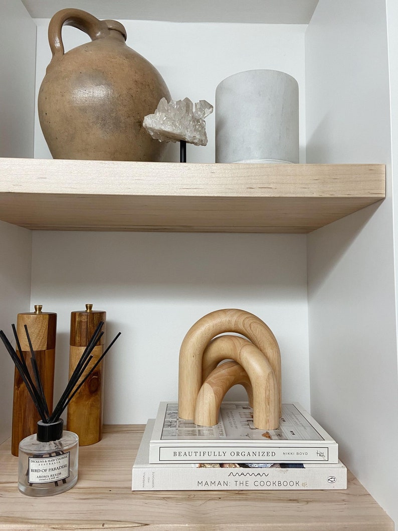 Decorative Wood Arch Object Set of 3 Arch Sculpture Set - Etsy