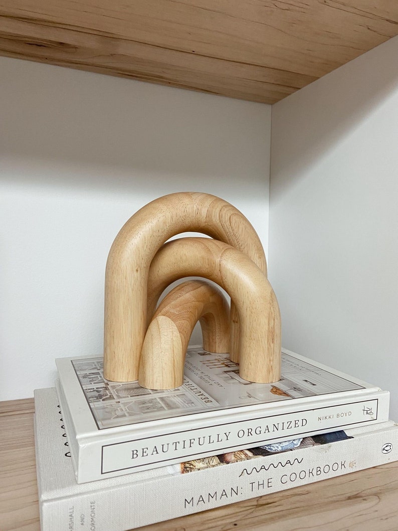 Decorative Wood Arch Object Set of 3 Arch Sculpture Set - Etsy