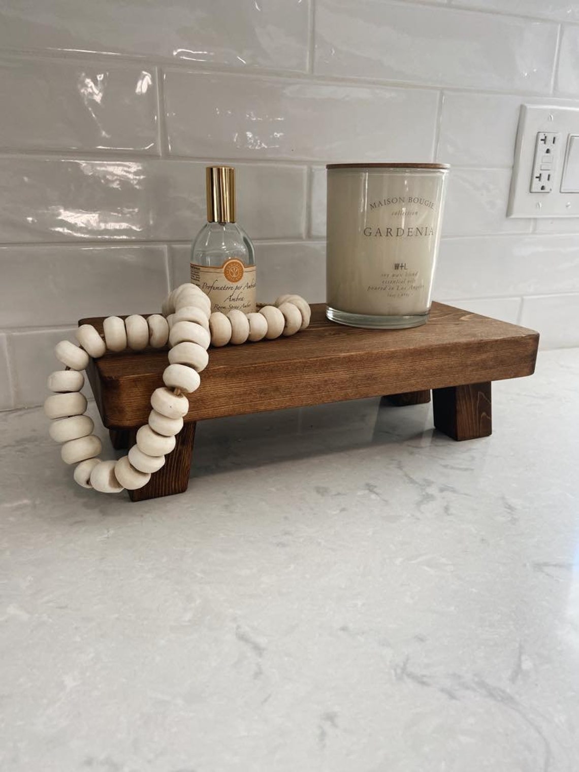 Mini Display Stool Wooden Decor Wooden Riser Brown - Etsy Canada