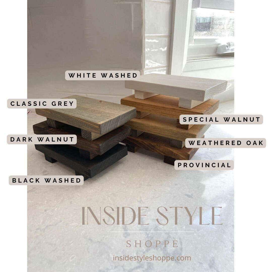 MINI Wooden Tray Rectangle Wooden Riser Stand Wood - Etsy