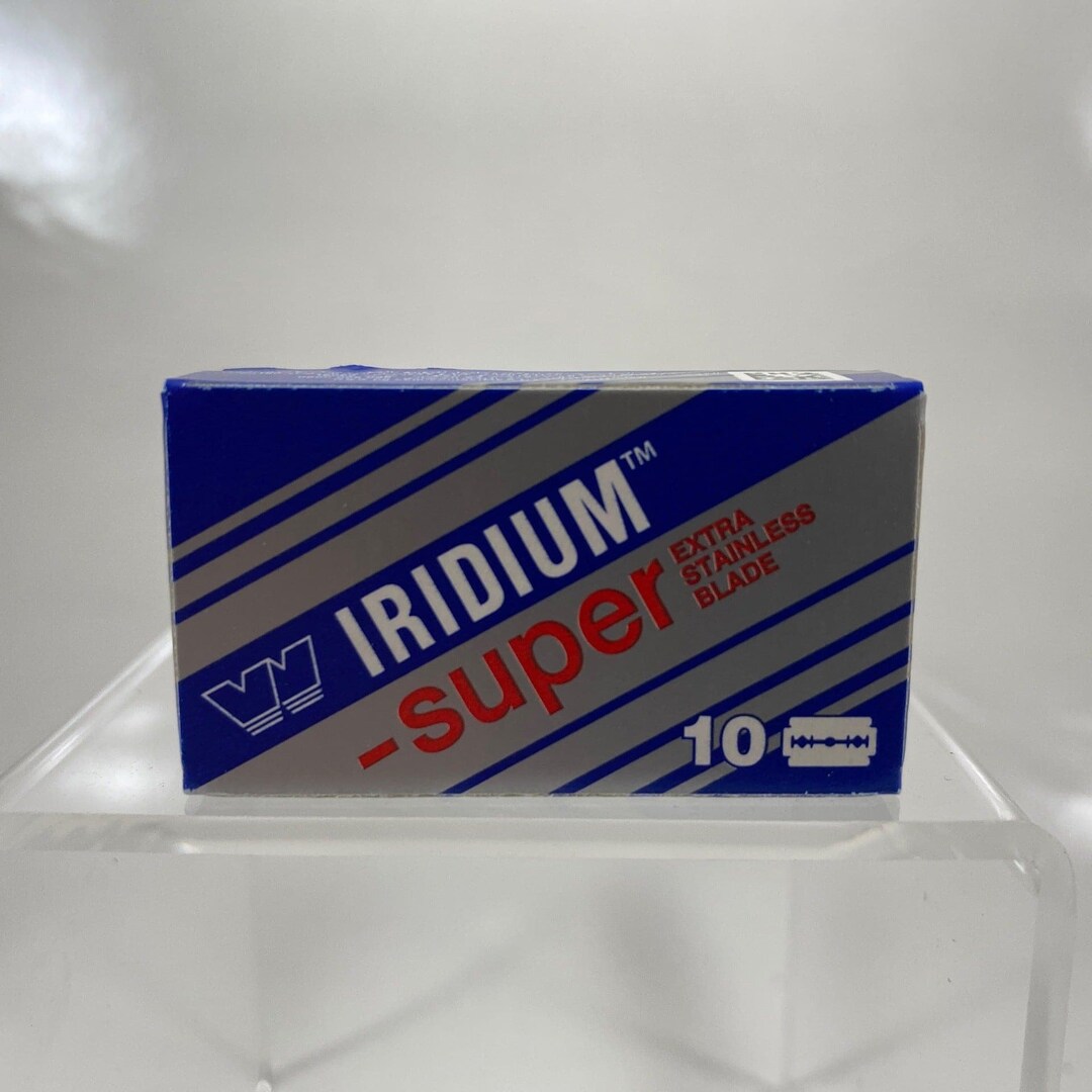 Wizamet Super Iridium Double Edge Razor Blades 10 Blade Pack - Etsy