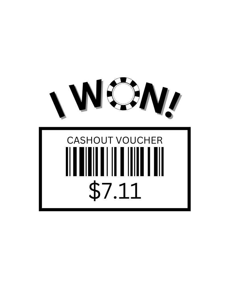 I WON! Cashout Voucher Svg Png Jpg Cricut - Etsy