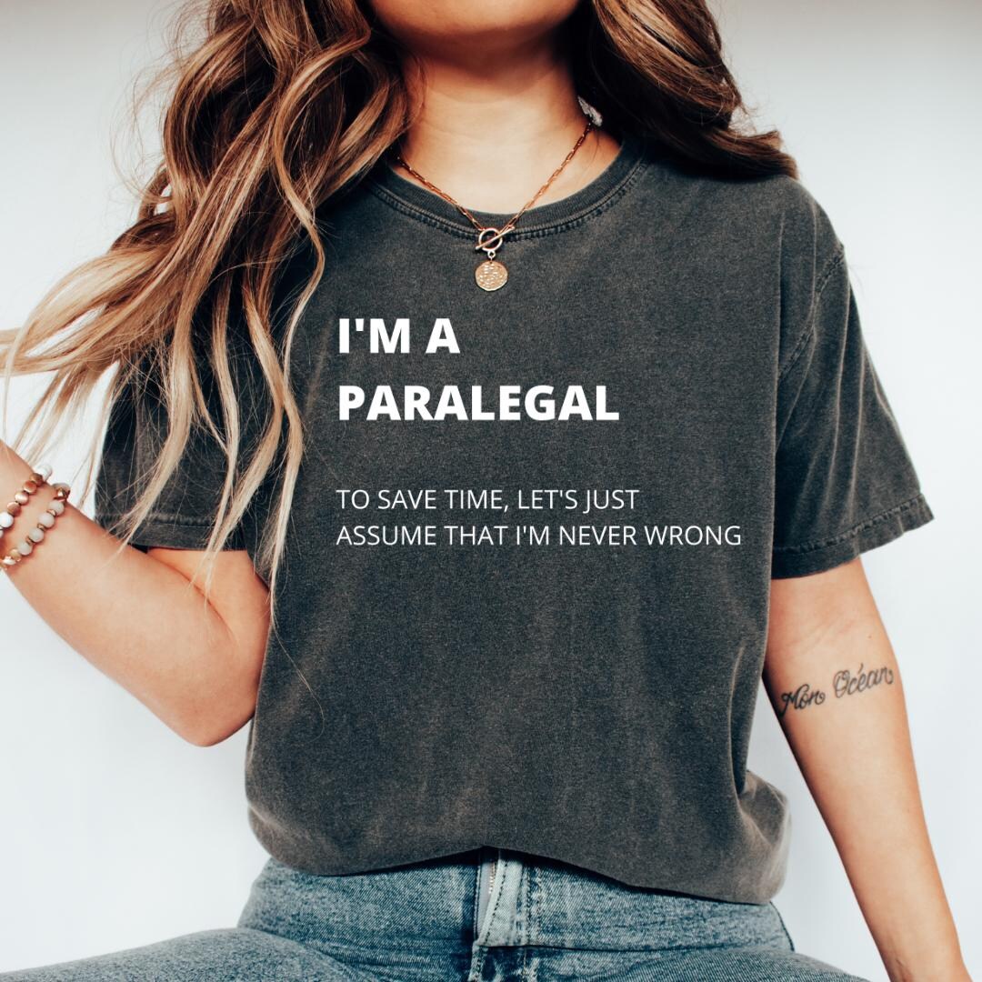Paralegal Definition, Paralegal Shirt, Paralegal Gift, Attorney Shirt ...