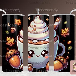 Adorable Kawaii Fall Harvest Clip Art - Cute Autumn Basket With Fruits ...