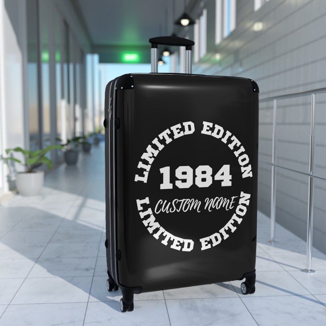Customized Limited Edition Suitcase - Etsy