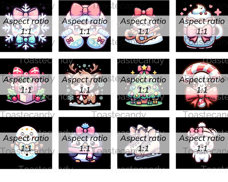 Cute Winter Clipart Bundle - Adorable Snowman Character, Snowflake ...