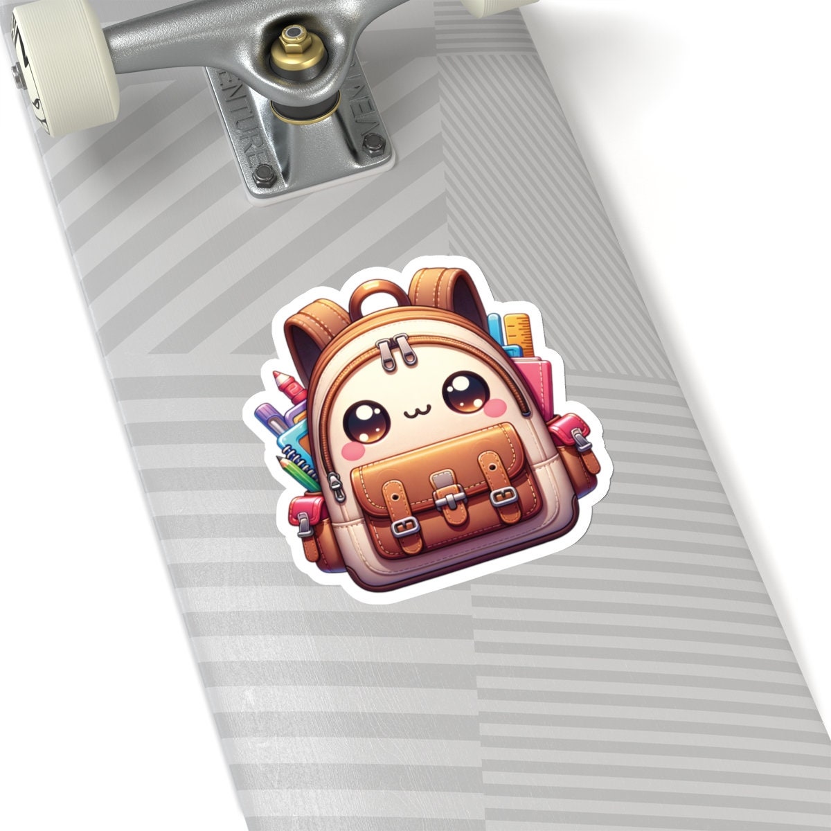 Adorable Kawaii Backpack Kiss Cut Sticker Perfect for Laptops ...