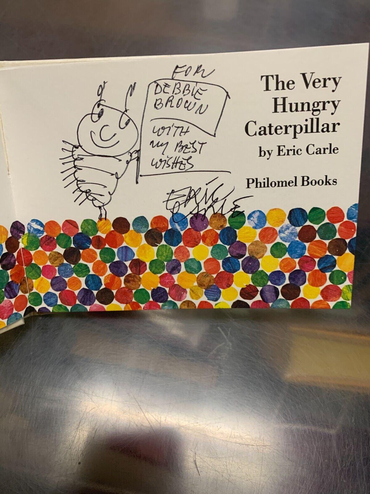 The Very Hungry Caterpillar by Eric Carle - Signed - Mini Ed. - Etsy