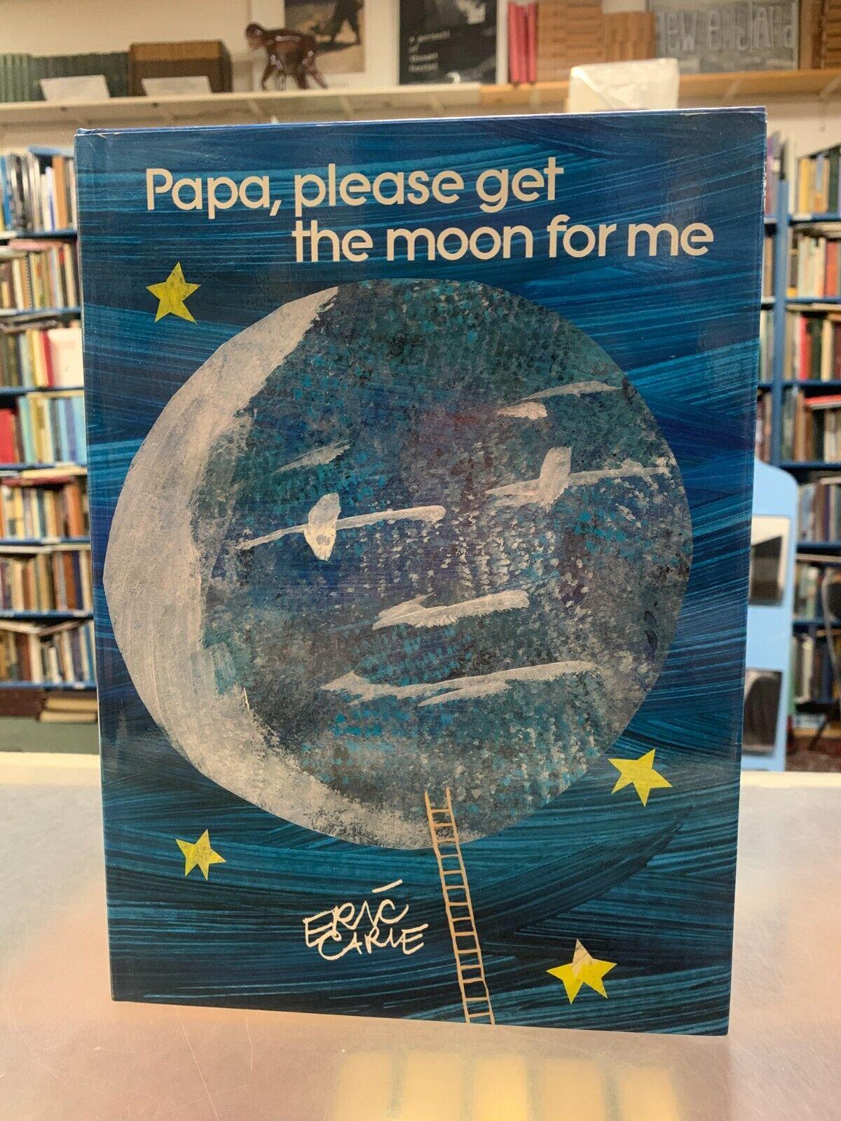Eric Carle / Papa Please Get the Moon for Me Signed 1st Edition 1986 - Etsy