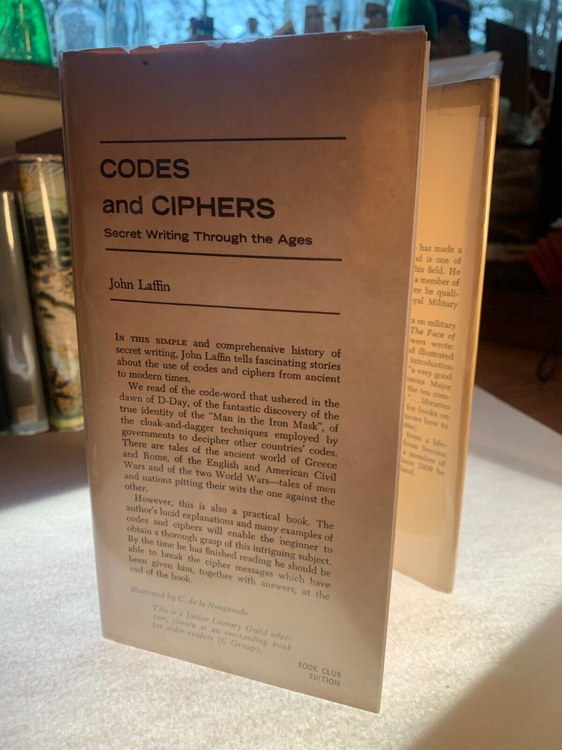 Codes and Ciphers Secret Writing Through the Ages - Laffin, 1964 - Etsy