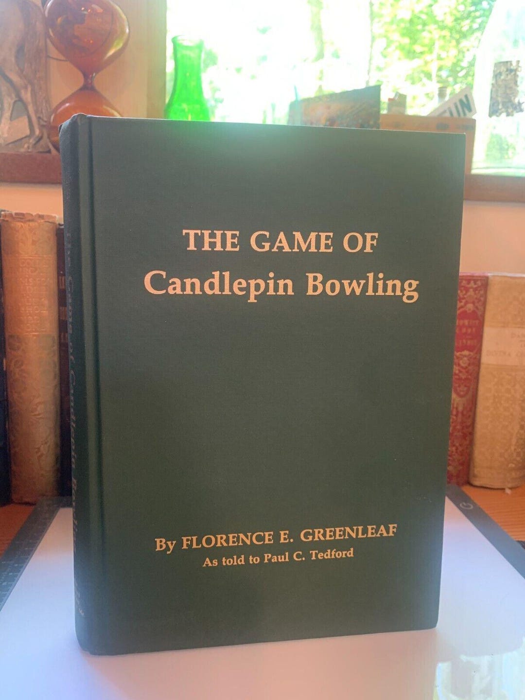 The Game of Candlepin Bowling by Florence E. Greenleaf 1981 - Etsy