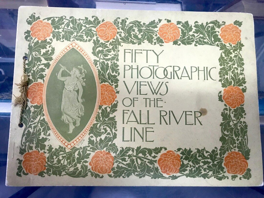 Rare! Fifty Photographic Views of the Fall River Line 1900 - Etsy