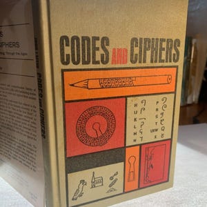 Codes and Ciphers Secret Writing Through the Ages - Laffin, 1964 - Etsy