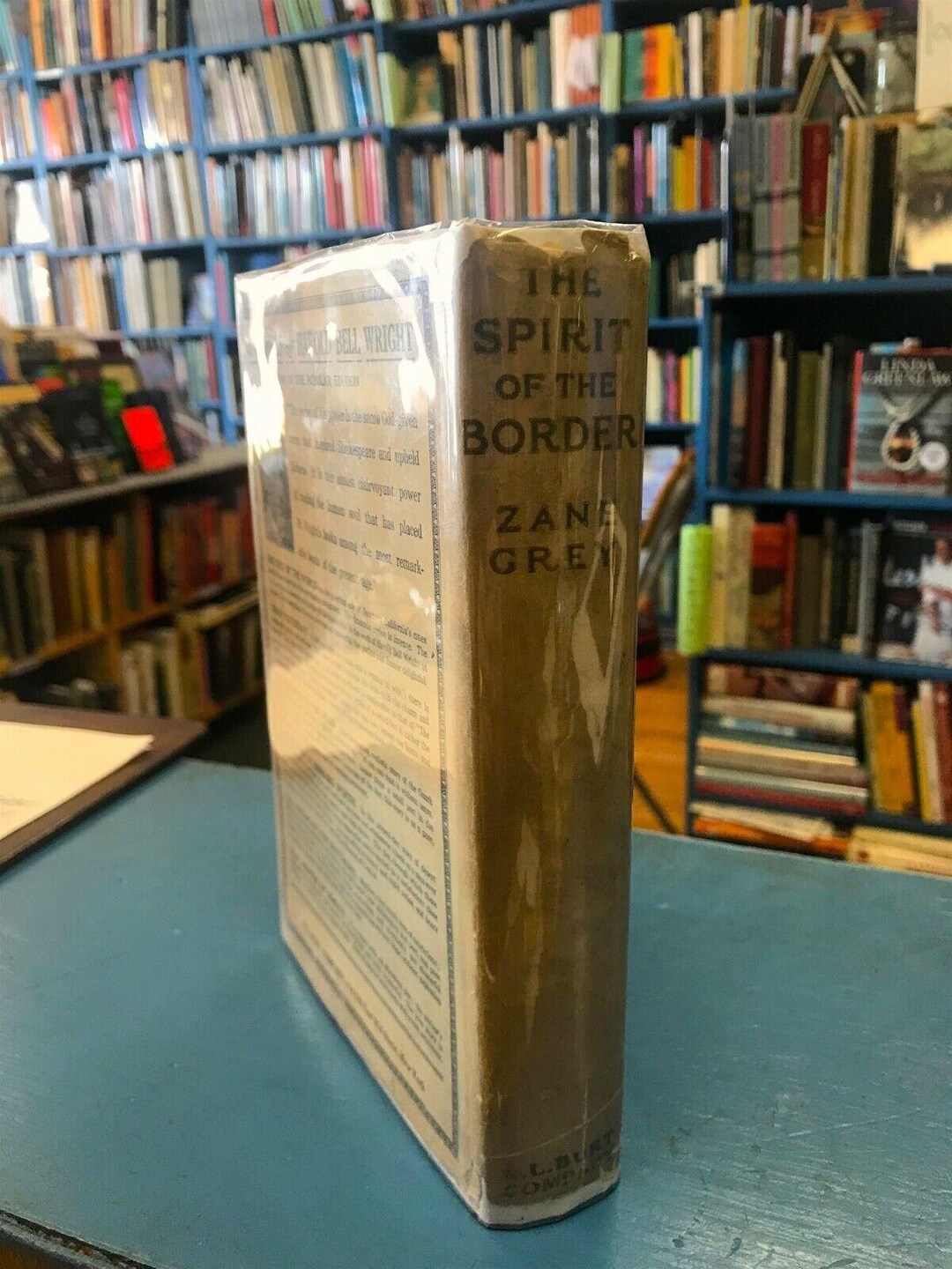 The Spirit of the Border - Zane Grey - 1914 Rare and Good Condition! - Etsy