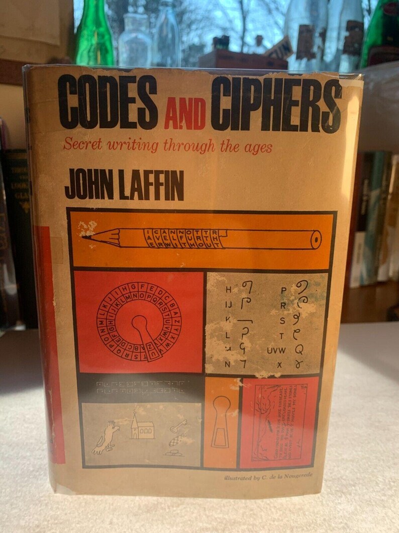 Codes and Ciphers Secret Writing Through the Ages - Laffin, 1964 - Etsy