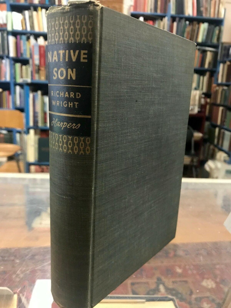 Native Son 1940 Richard Wright "first Edition A-p" (stated on Copyright ...