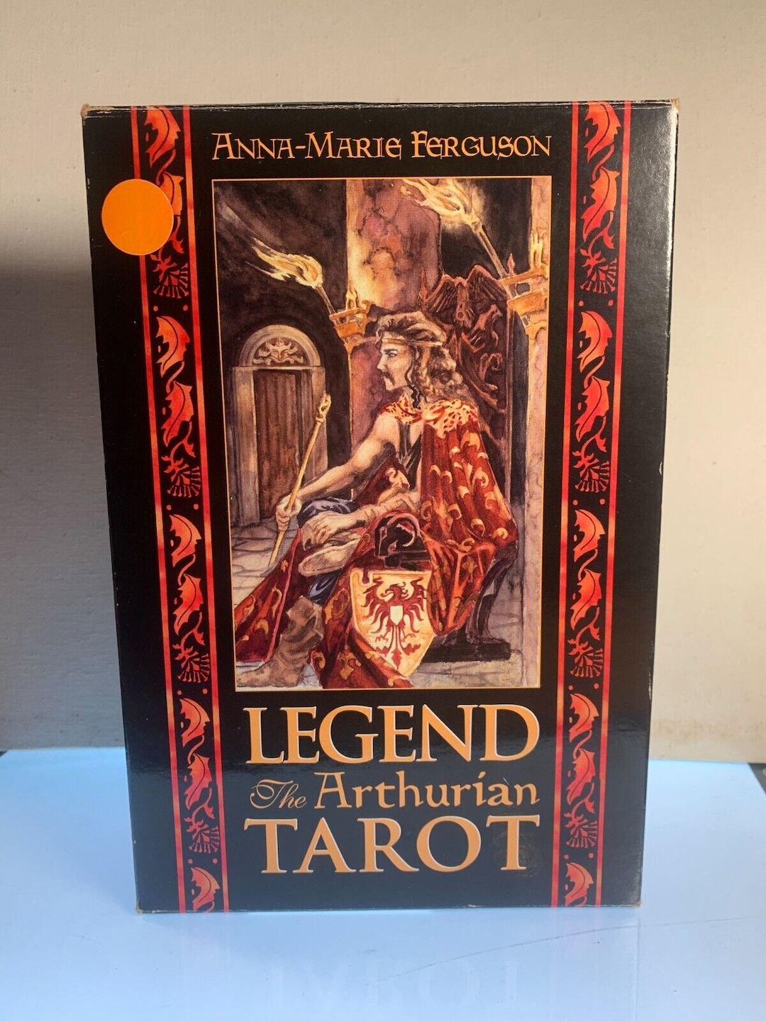 Legend the Arthurian Tarot Box Set - Book & Deck by Anna-marie Ferguson ...