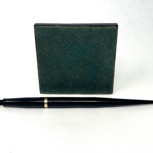 Sheaffer Desk Pen Set, Solid 14K Gold Two-tone Fine Nib, Restored ...
