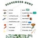 4-pack Bundle Kids Scavenger Hunt Printables: Nature, Sensory, Camping ...