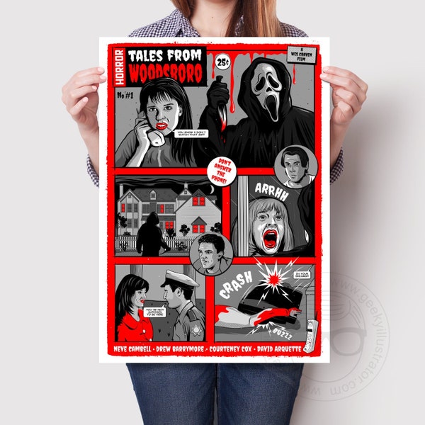 Horror Poster - Etsy