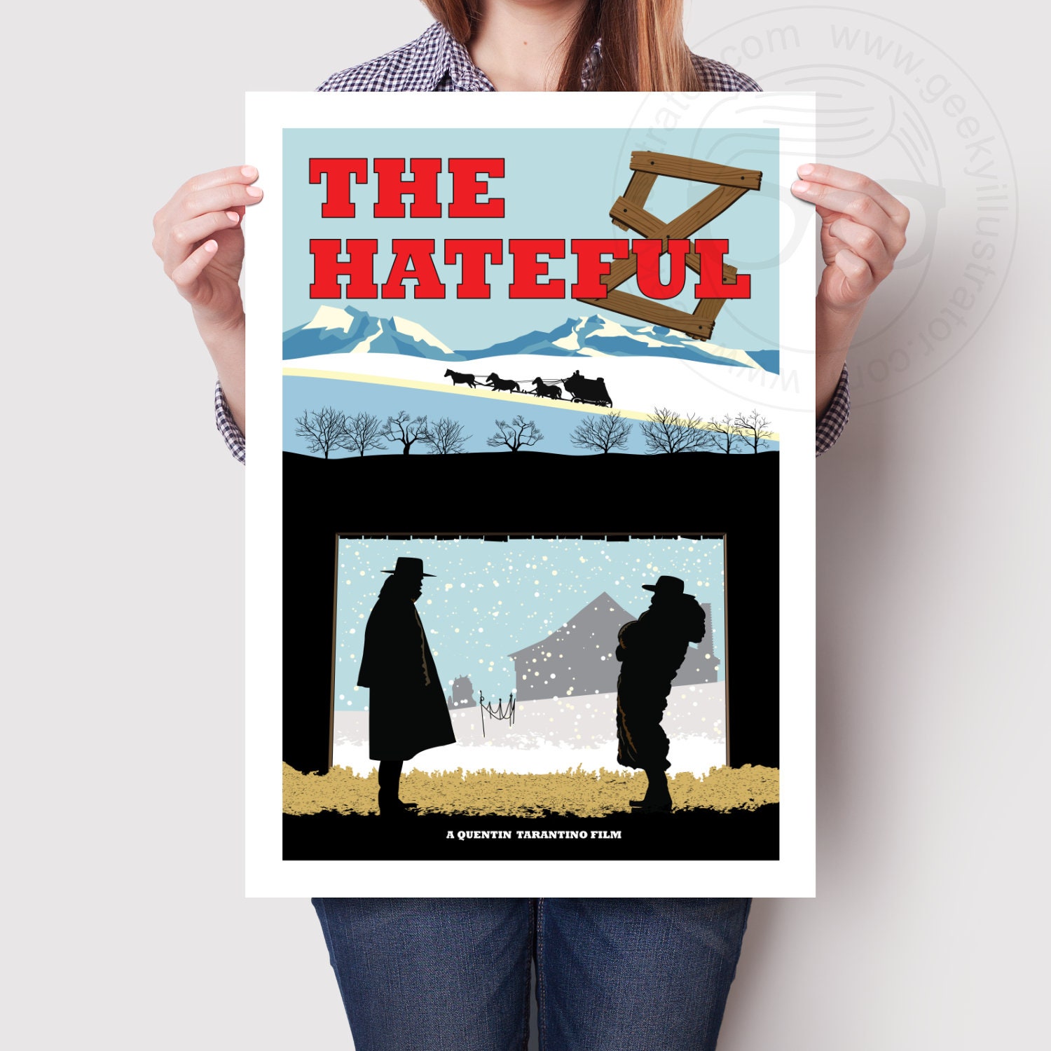 Tarantino Movie Poster Collection // Film Print Set of 6 // | Etsy UK