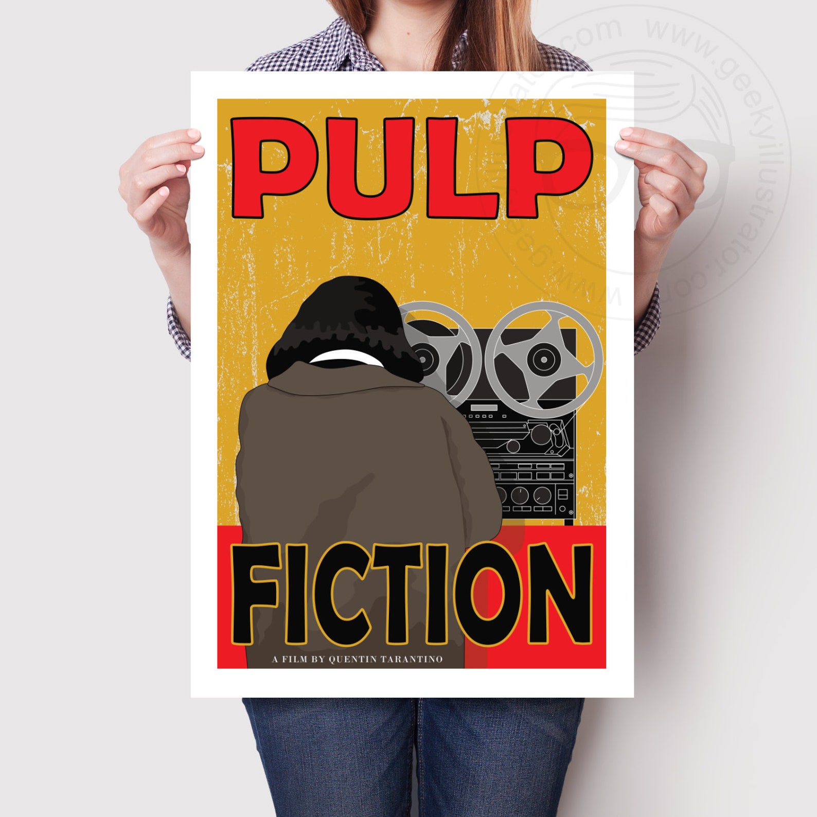 Tarantino Movie Poster Collection // Film Print Set of 6 // | Etsy UK