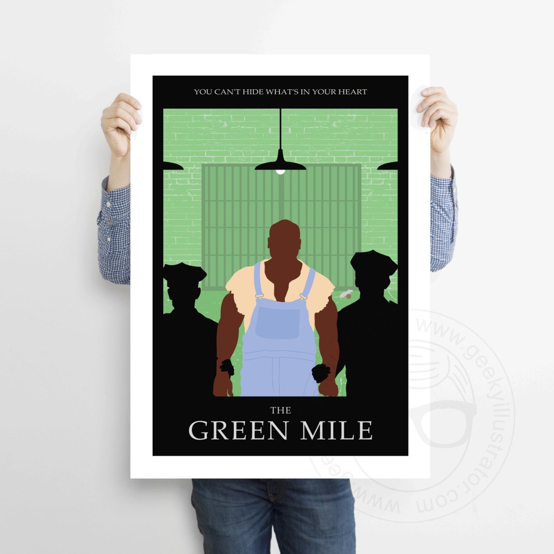 The Green Mile Movie Poster Minimalist Poster Movie Print - Etsy