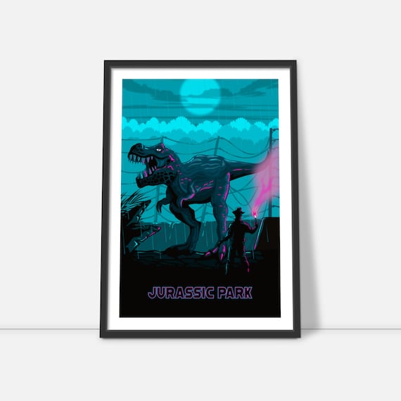 Original Jurassic Park Movie Poster