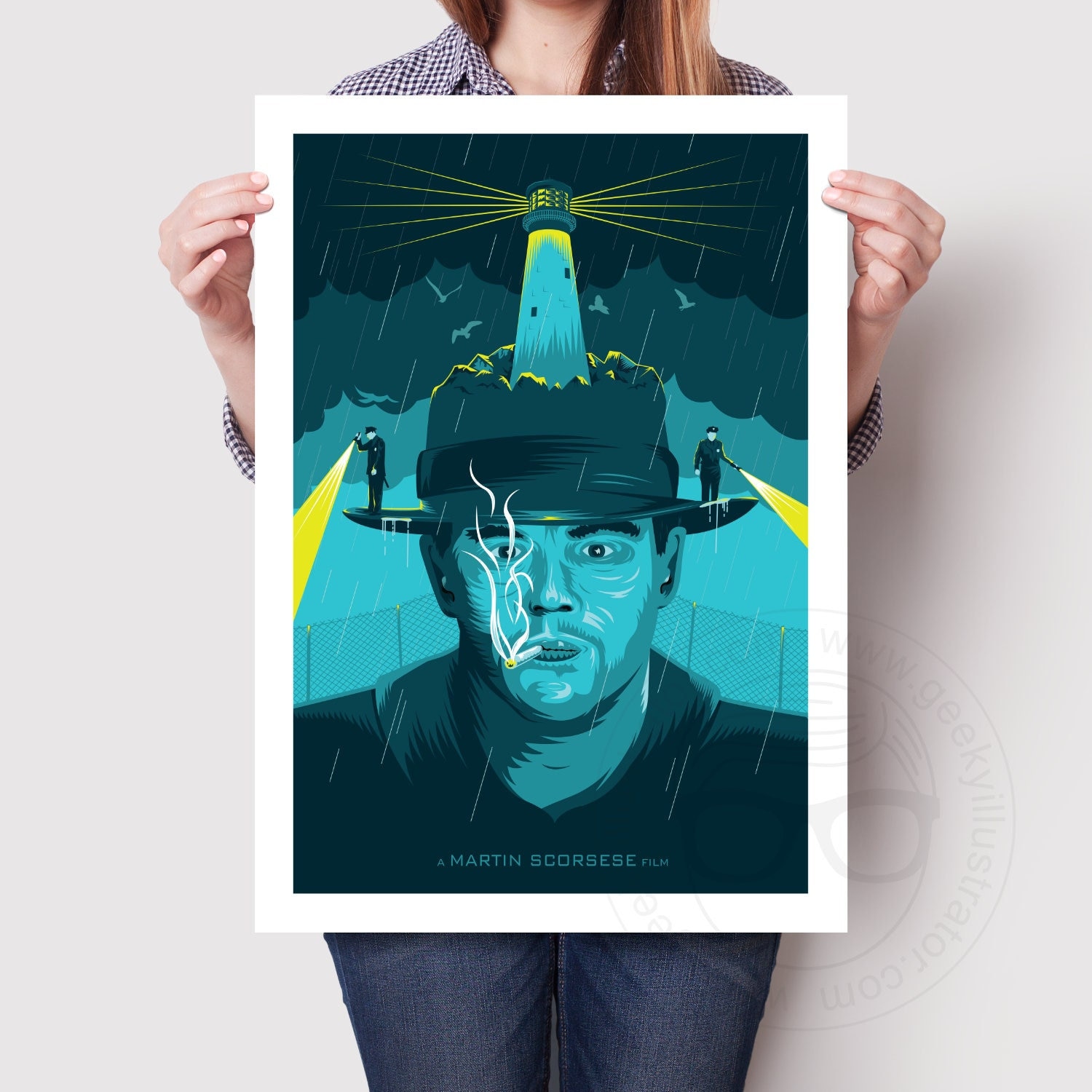 Shutter Island Minimalist Poster