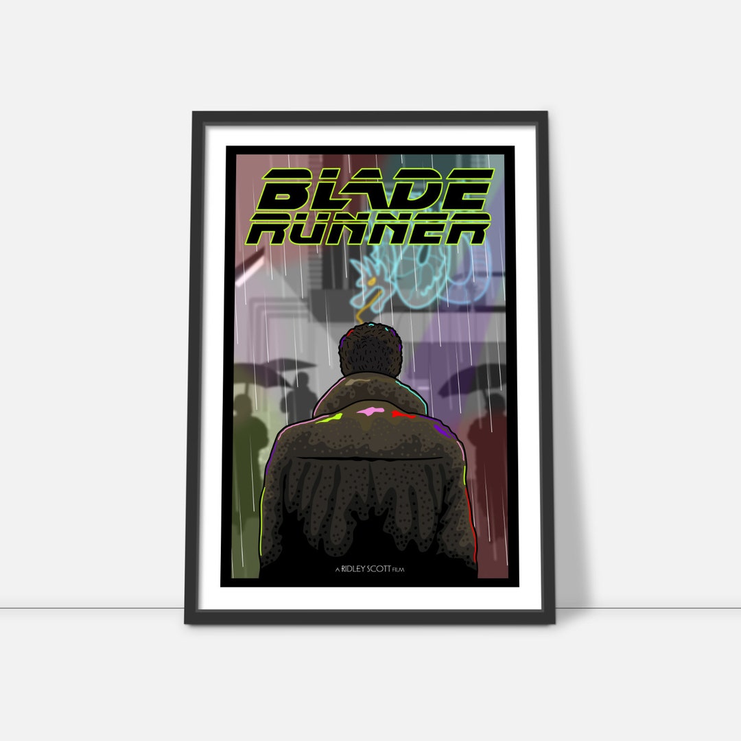 Blade Runner Alternative Movie Poster: Minimalist Film Print - Etsy UK