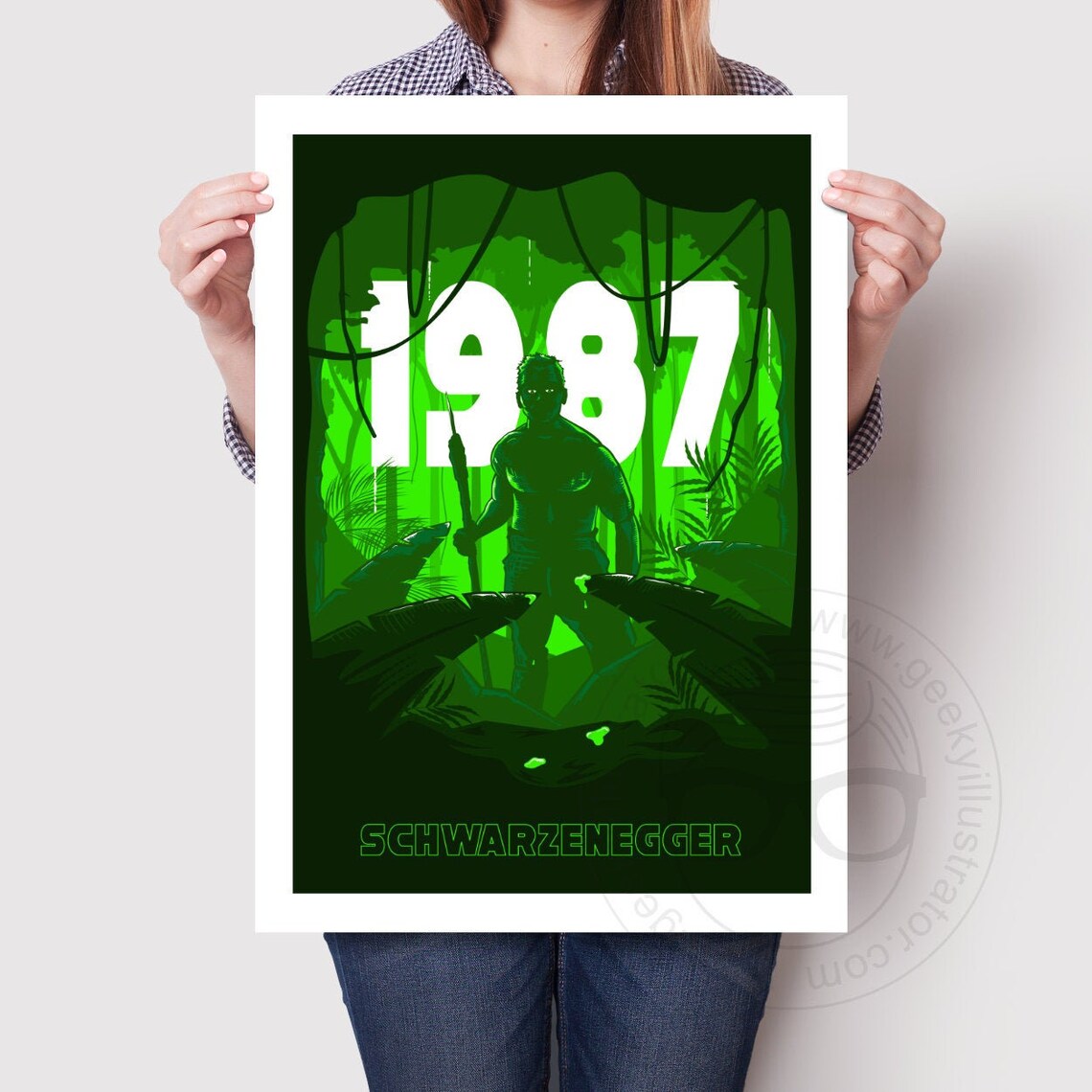 Predator alternative movie poster / film poster print / Sci-fi | Etsy