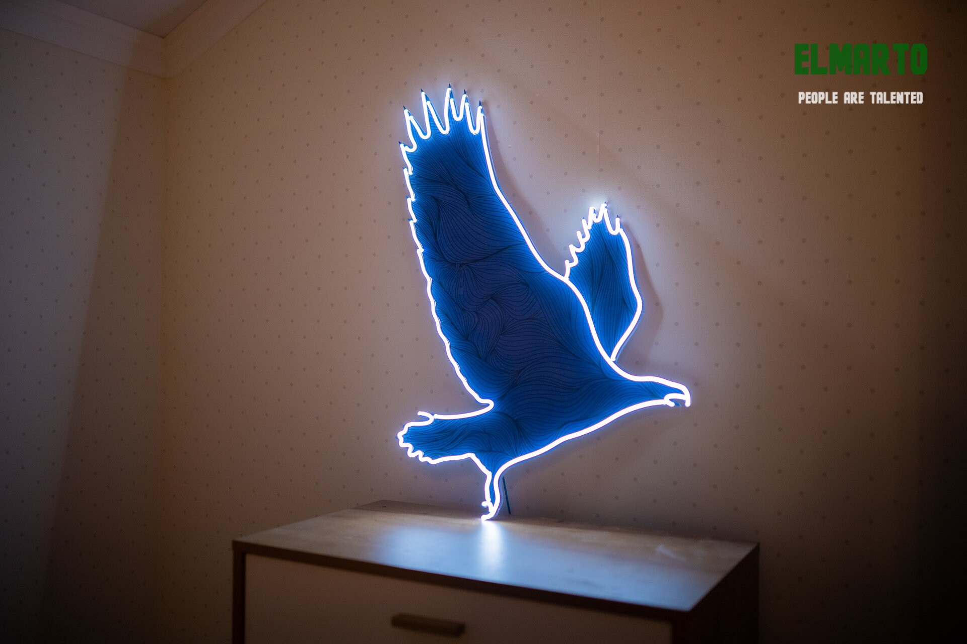 Bird Neon Sign Eagle Neon Sign Falcon Neon Sign Custom Neon | Etsy