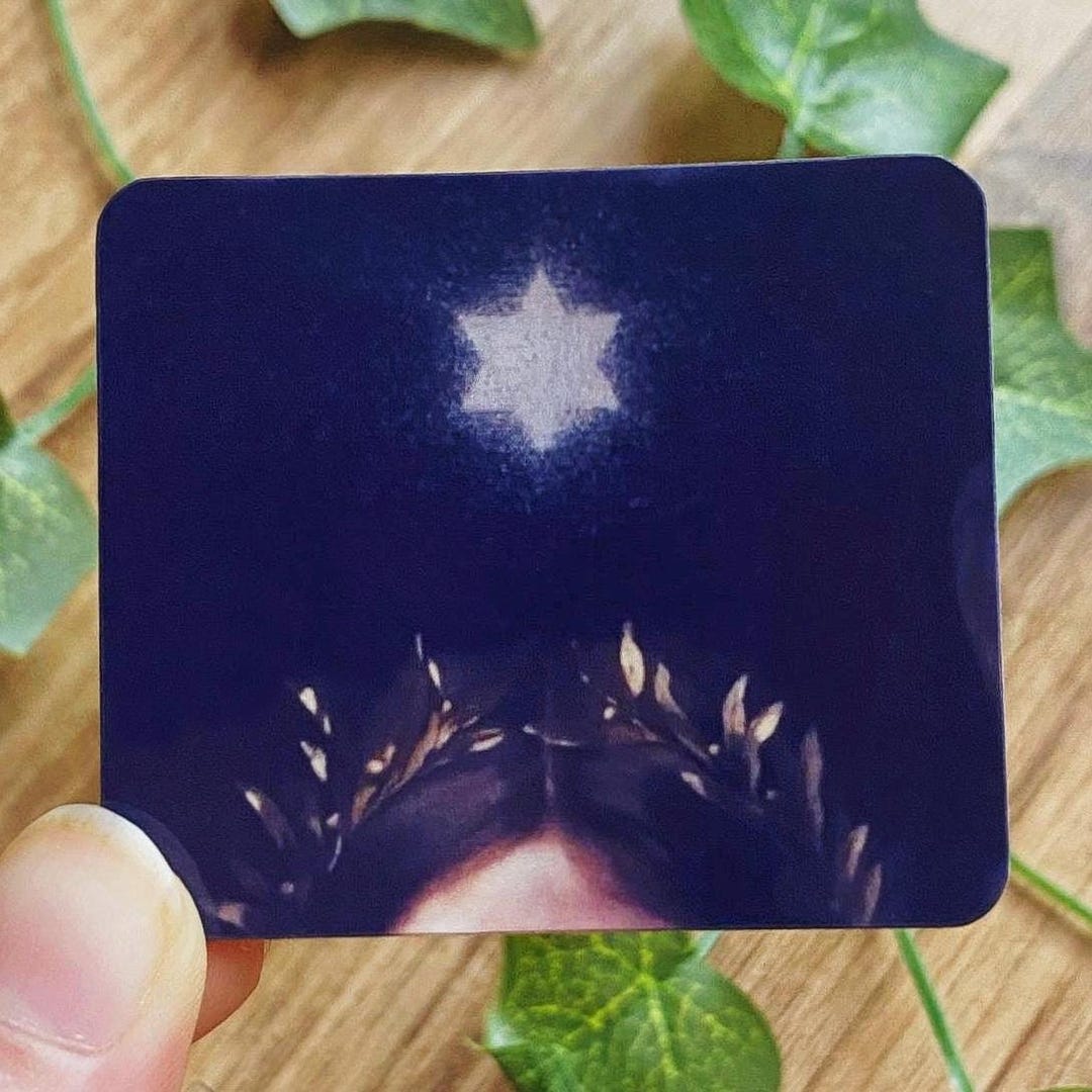 1882 Antique Pandora Stickers, Glowing Night Star, Laurel Wreath ...