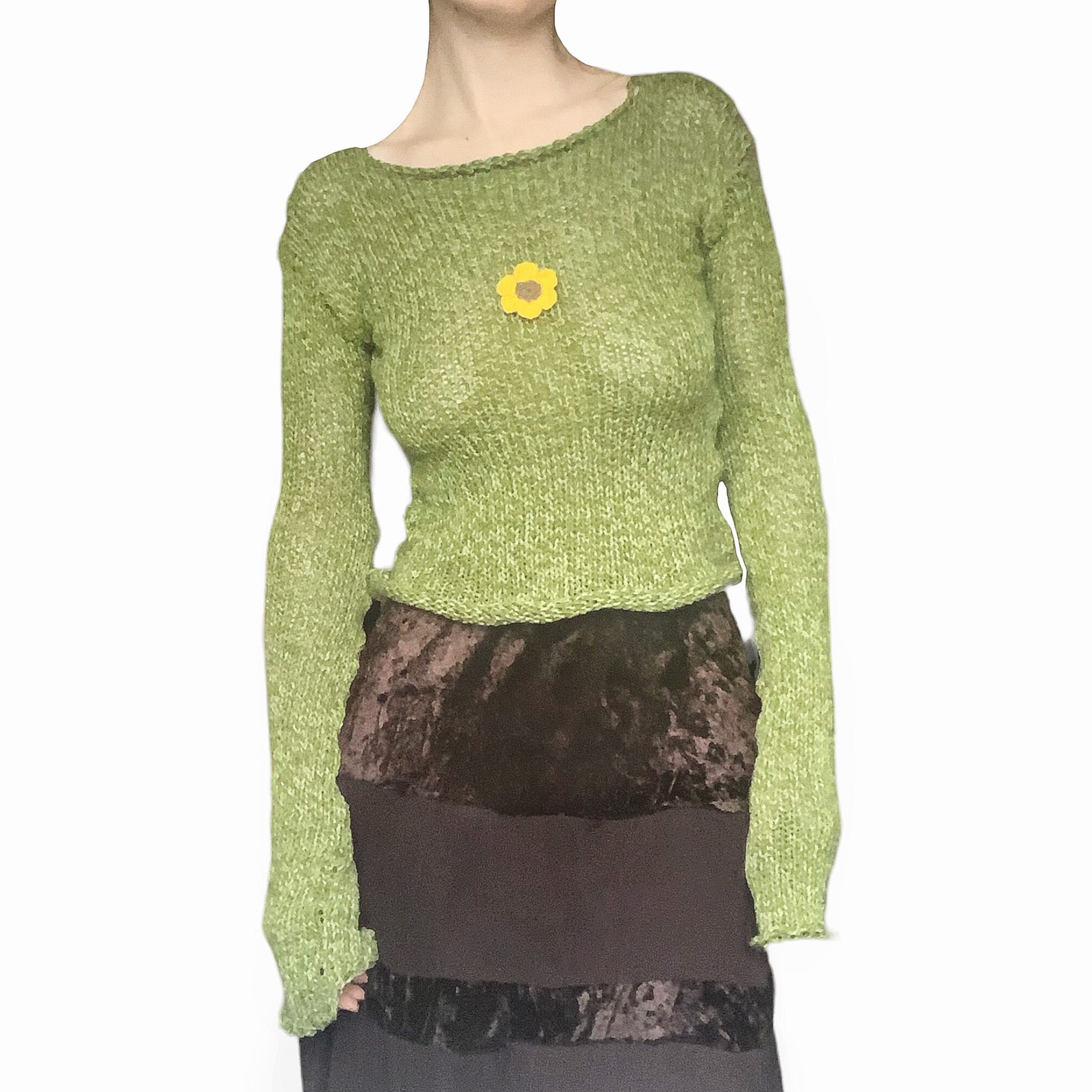 Vintage Inspired Fairycore Knit Jumper - Etsy
