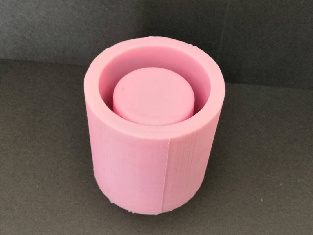 Cylinder Mini Vessel Silicone Mould Succulent, Cactus or Small Plant ...