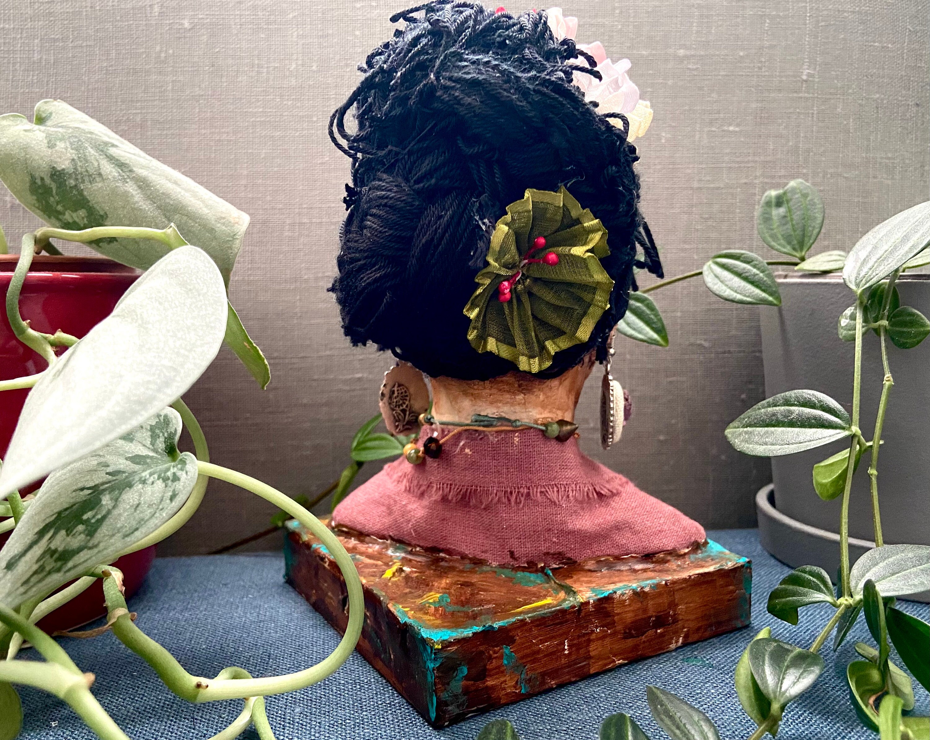 Bust of Frida Art Object Decorative Art Object - Etsy UK