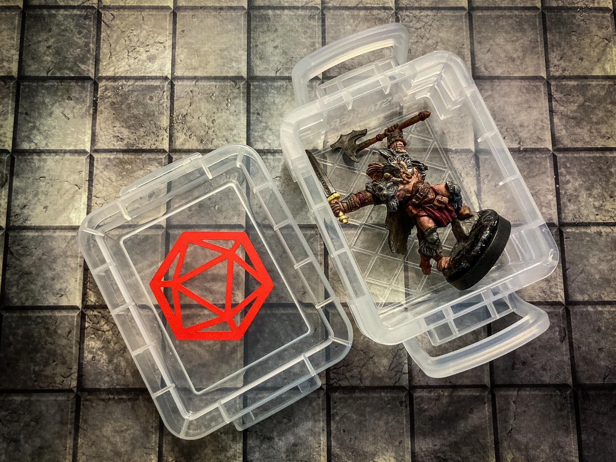 Miniature Vault D&D Plastic Case - Etsy