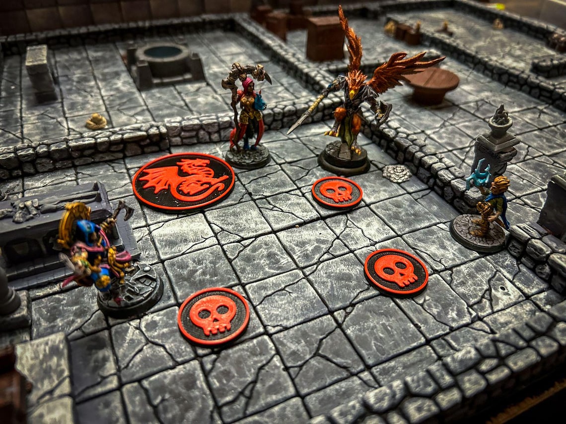 Monster Token Set - Etsy
