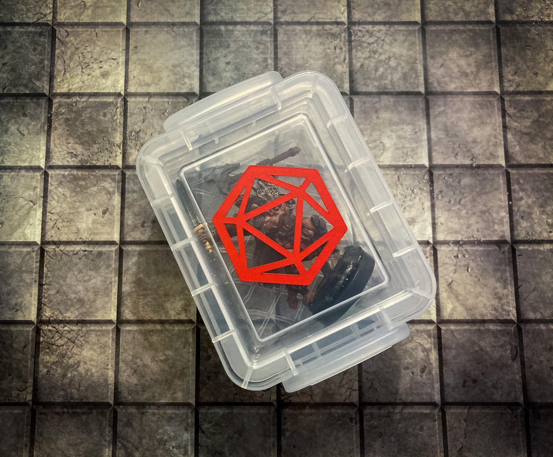 Miniature Vault D&D Plastic Case - Etsy