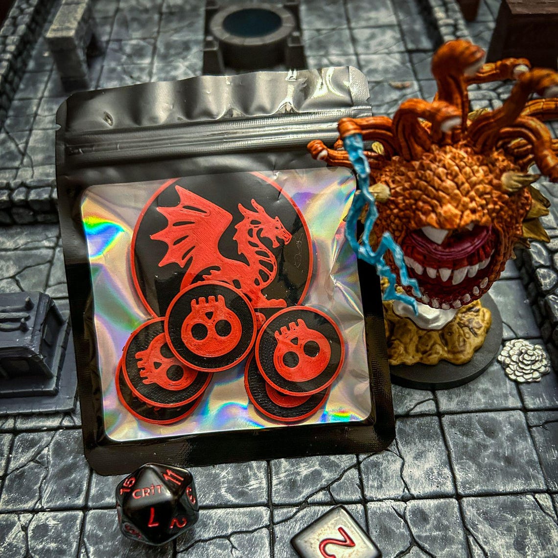 Monster Token Set - Etsy